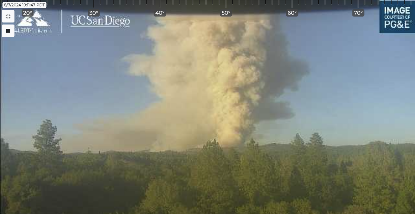 Crozier Fire Triggers Evacuations in Northern California's El Dorado ...