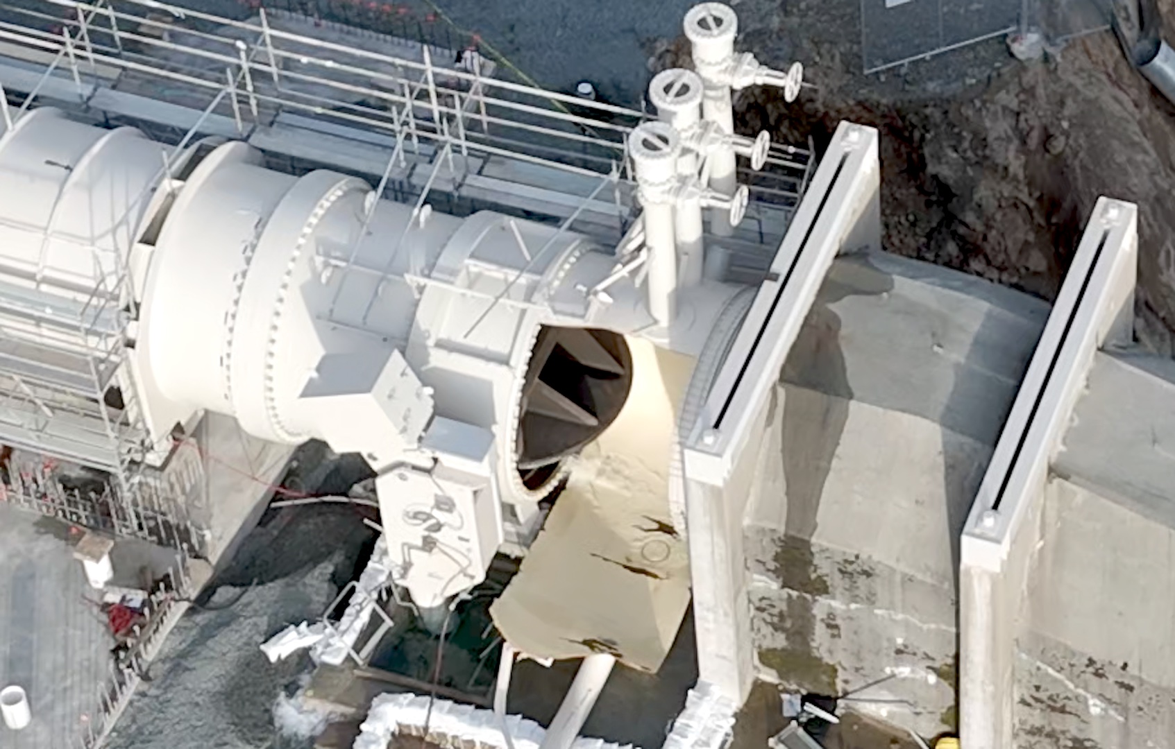 New Colgate Penstock Failure - Detailed Drone Imagery and Discussion of ...